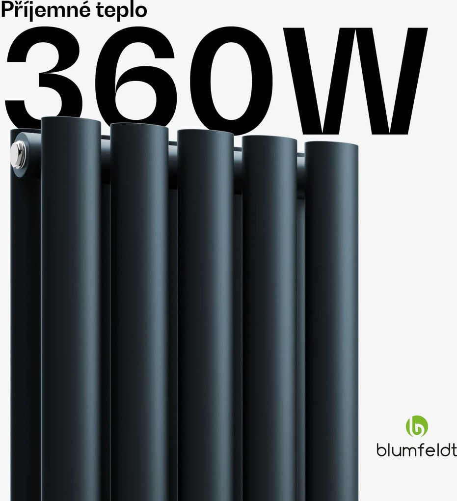 Blumfeldt Tallheo radiátor 60x30 360W