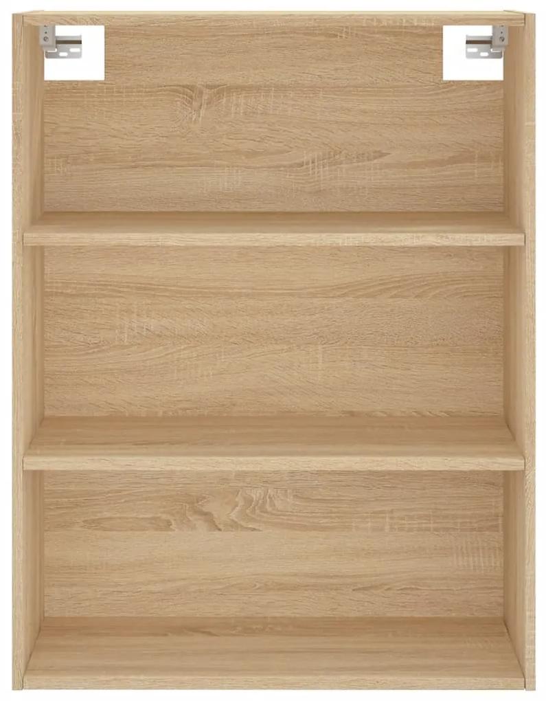 Skříň highboard dub sonoma 69,5 x 34 x 180 cm kompozitní dřevo,  3200548