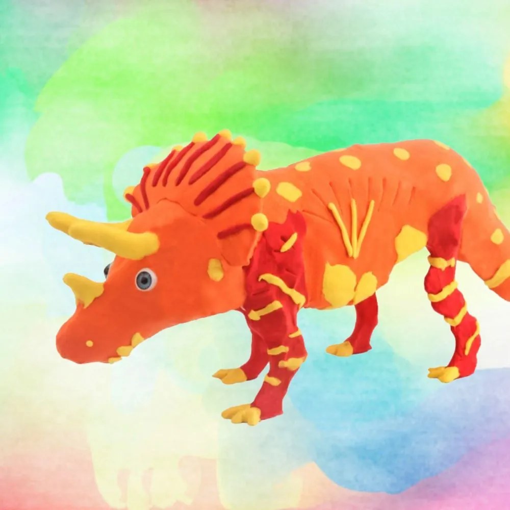 GFT Vymodeluj si dinosaura - Triceratops