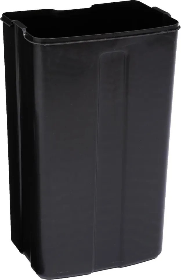 Odpadkový koš, kov, taupe, 30 L