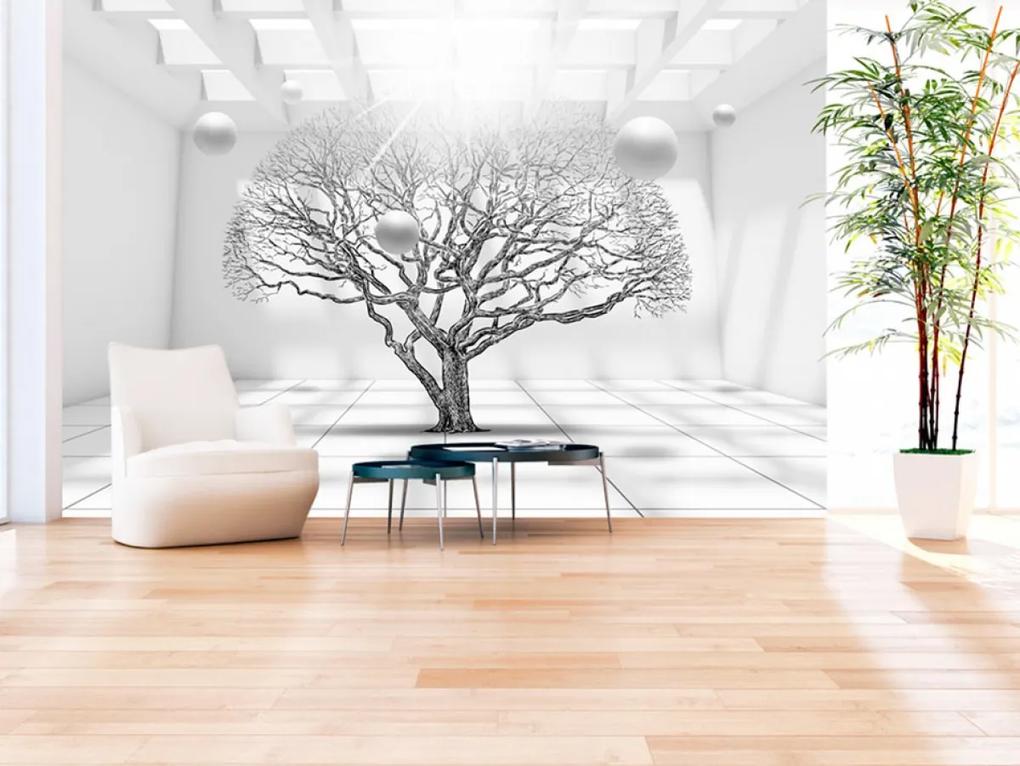 3D tapeta strom v naději White + lepidlo ZDARMA Velikost (šířka x výška): 150x105 cm