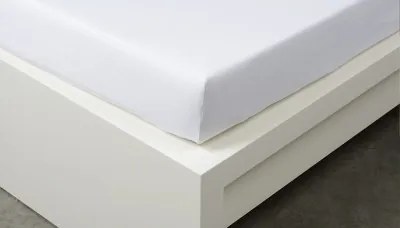 XPOSE ® Jersey prostěradlo dvoulůžko - bílá 180x200 cm