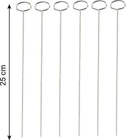 TESCOMA Jehla na špíz PRESTO 25 cm, 6 ks