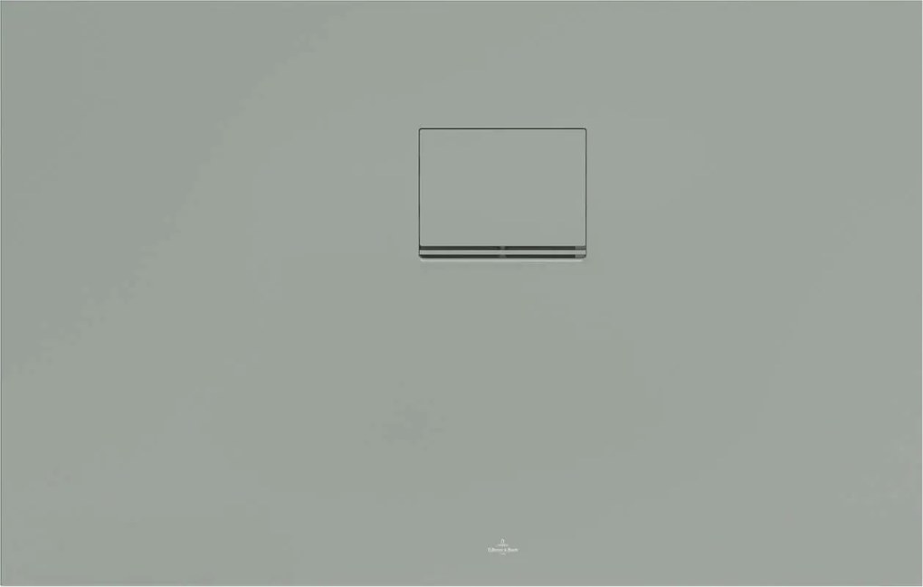 Villeroy & Boch Squaro Infinity - Sprchová vanička, 110x70 cm, Morning Green UDQ1170SQI2RV-R8