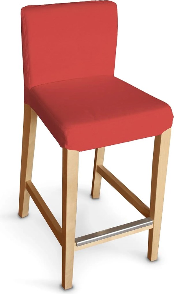 Potah na barovou židli Hendriksdal , krátký barva červená