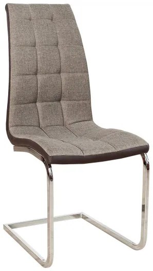 Deflee židle LONDON BROWN ZDL36478syntetická kůže, bavlna, polyester  40 cm x 105 cm x 60 cm