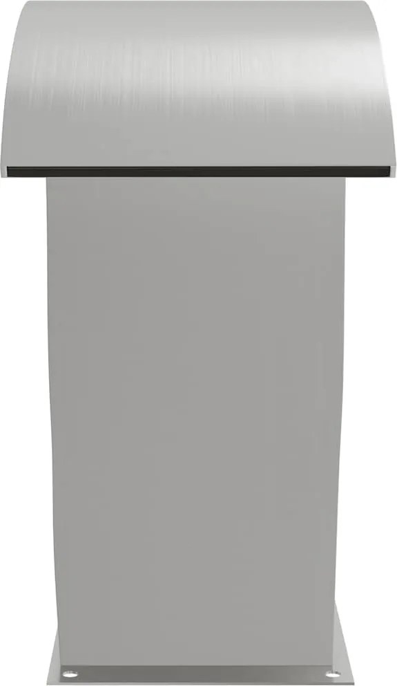 Bazénová fontána s LED 22 x 60 x 70 cm nerezová ocel 304 148881