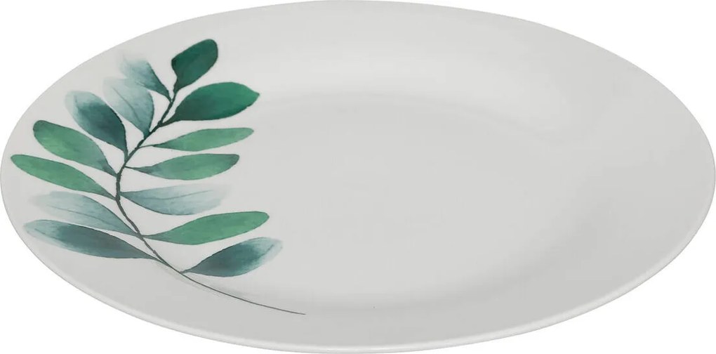 Sada jídelních talířů pro 6 osob VEGETAL, 18 kusů