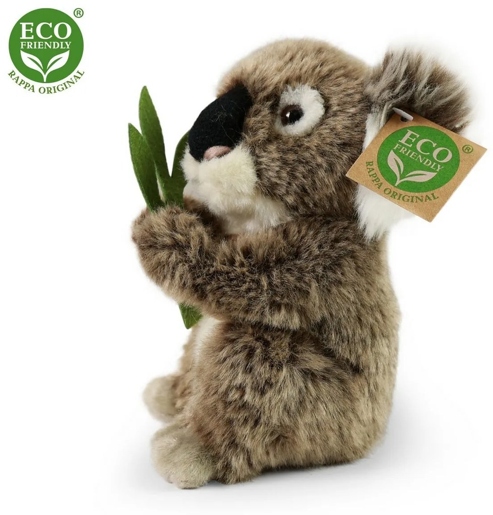 Rappa Plyšový medvídek koala sedící, 15 cm ECO-FRIENDLY