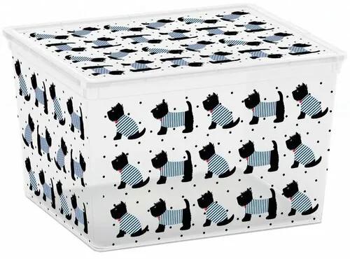 Úložný box Kis C-Box Cute Animals Cube 27 l