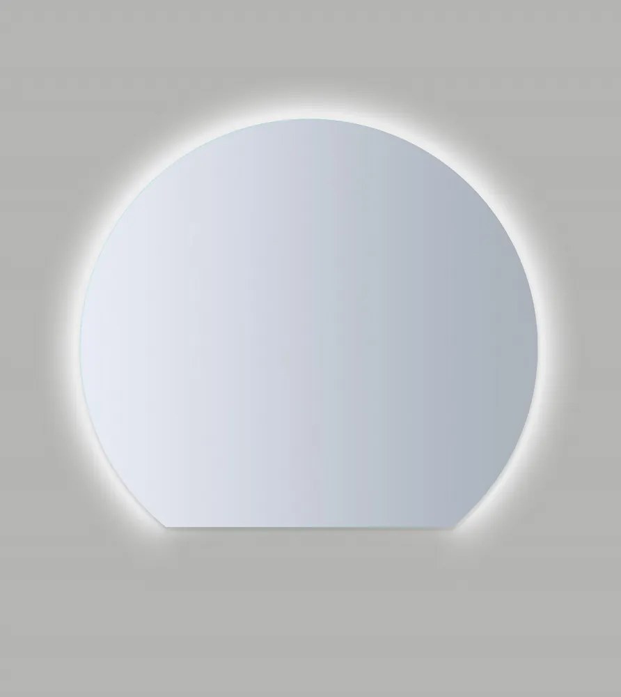 Zrcadlo Ambiente WHITEMOON 90 x 80 cm na chodbu do předsíně nástěnné do koupelny na zeď 411-484