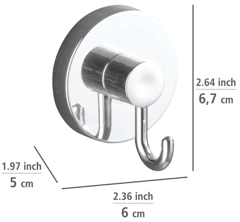 Šedá samodržící sada doplňků do koupelny Milazzo – Wenko