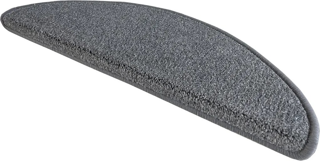 Vopi Nášlapy na schody Messina šedá půlkruh, samolepící - 28x65 půlkruh (rozměr včetně ohybu)