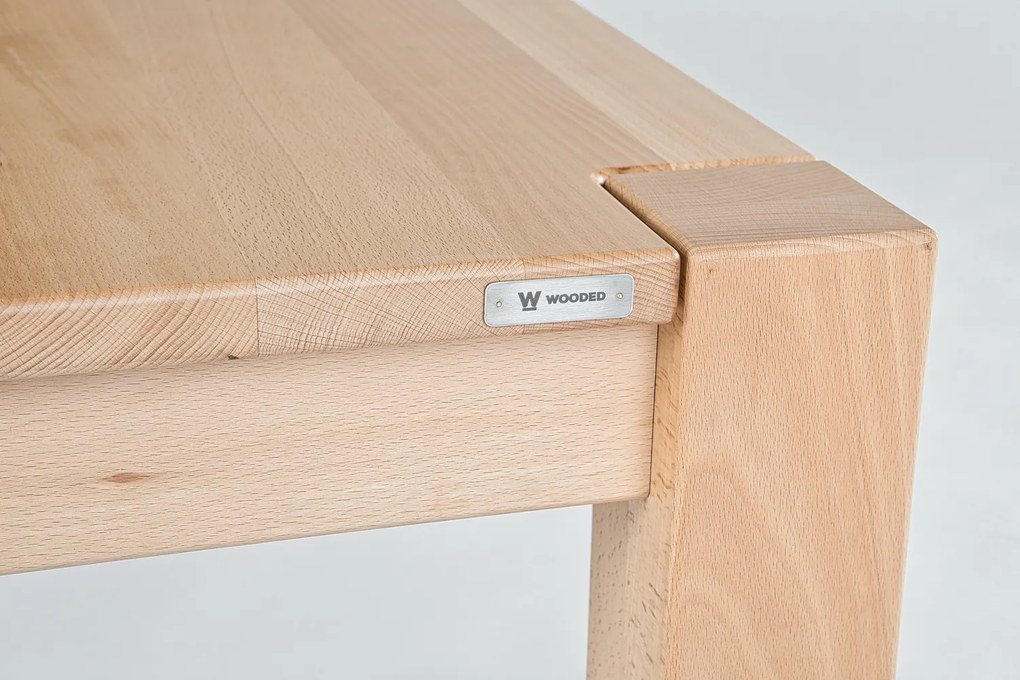 Wooded Konferenční stolek Denver Standard z masivu BUK Výška stolku: 53 cm