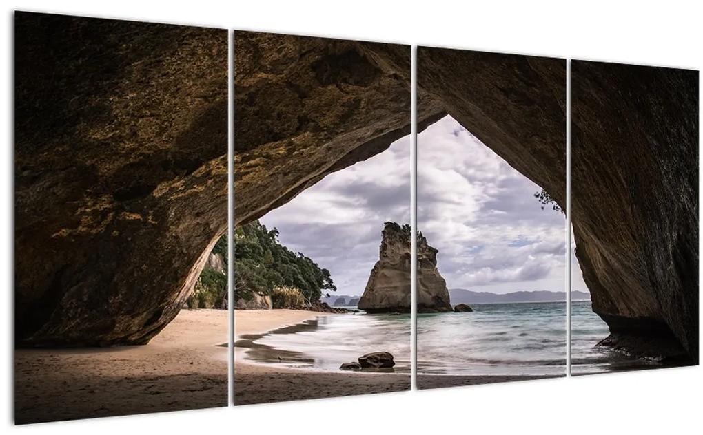 Obraz z jeskyně, Nový Zéland (160x80 cm), 40 dalších rozměrů