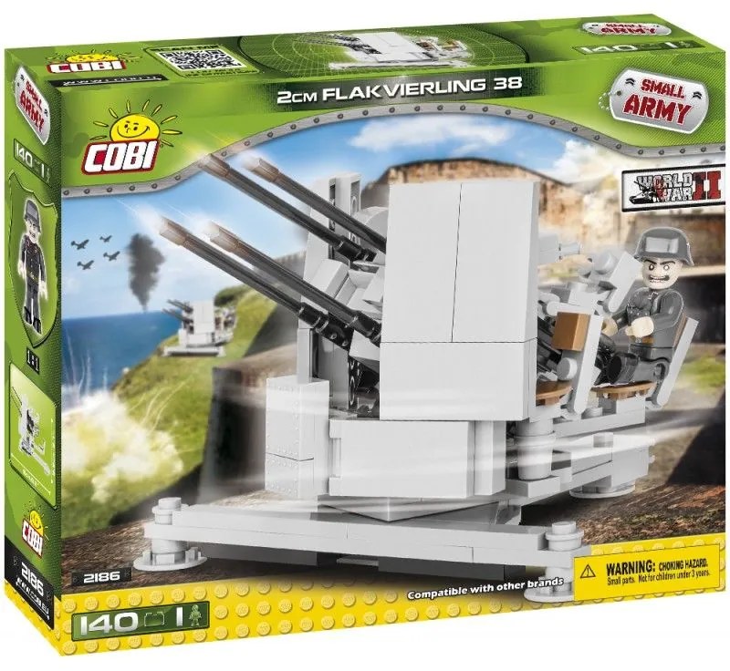 Cobi 2186 II WW Flak-Vierling 38