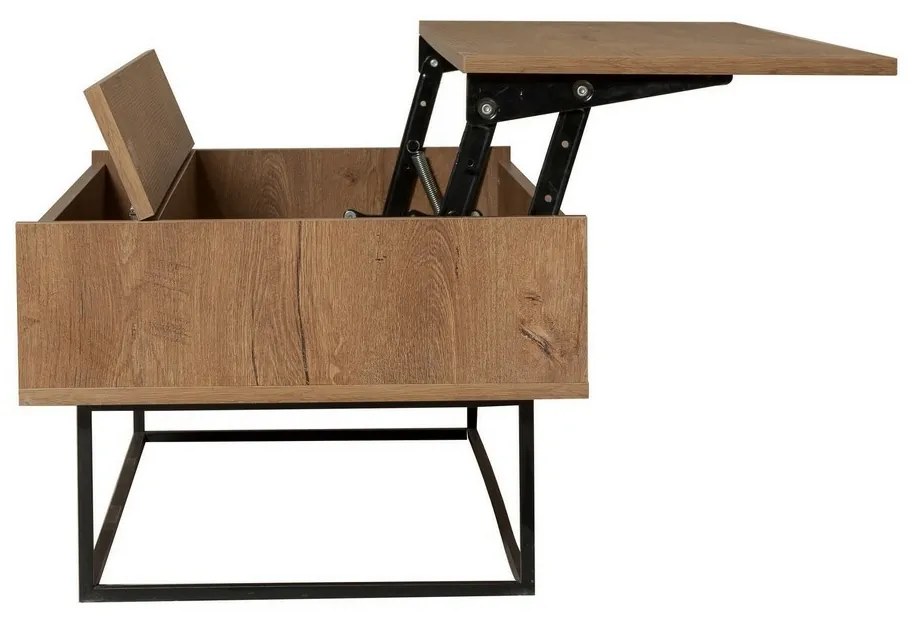 Konferenční stolek Est Walnut and Black
