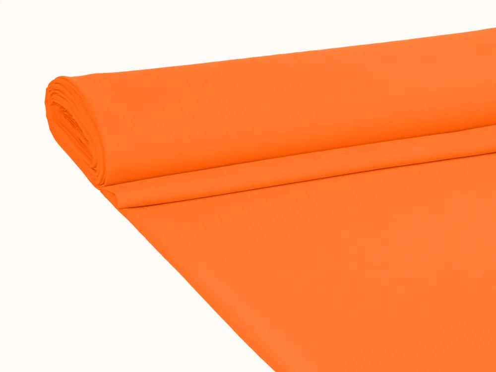 Biante Dekorační oválný ubrus Rongo RG-035 Oranžový 120x200 cm