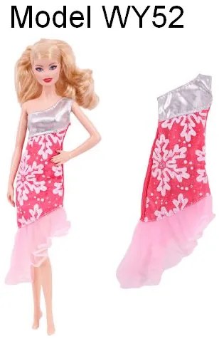 Oblečky pro Barbie - růžové outfity Varianta: model WY52