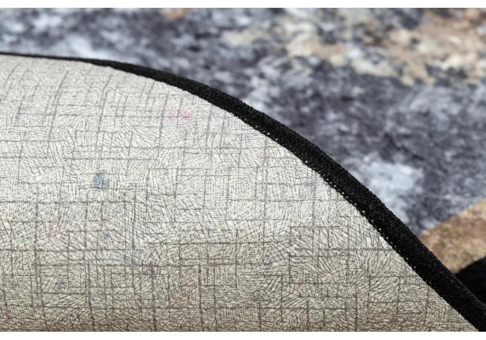 Kusový koberec Acheke šedočerný 160x220cm