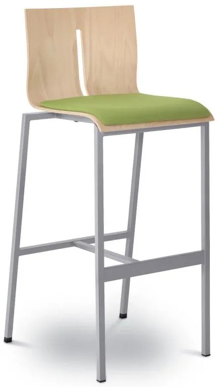 LD SEATING Barová židle TWIST 244-N2, kostra hliník