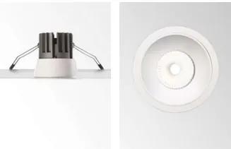 Ideal Lux Stropní vestavné bodové svítidlo LED GAME ROUND Barva: Černá, Teplota světla: 2700 K, Barva materiálu: černá
