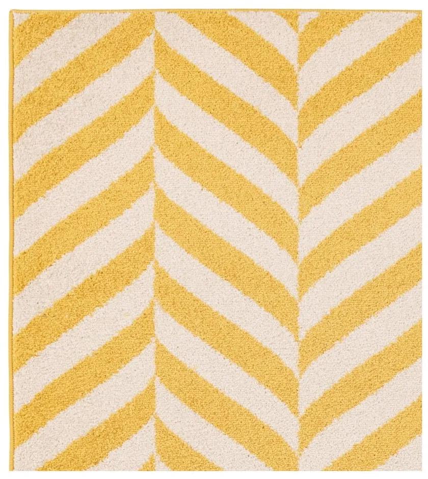 Žlutý koberec běhoun 240x66 cm Muse - Asiatic Carpets