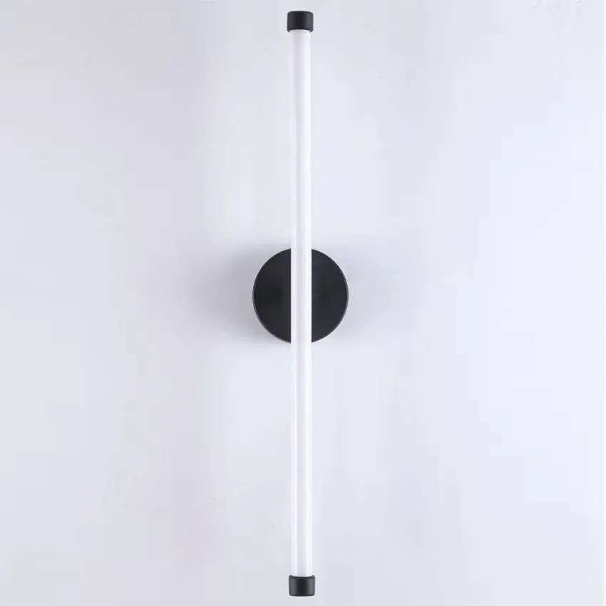 Toolight Toolight, LED nástěnné svítidlo 60cm, 12W, 3000K, LHJ069-W, černá matná, OSW-60037