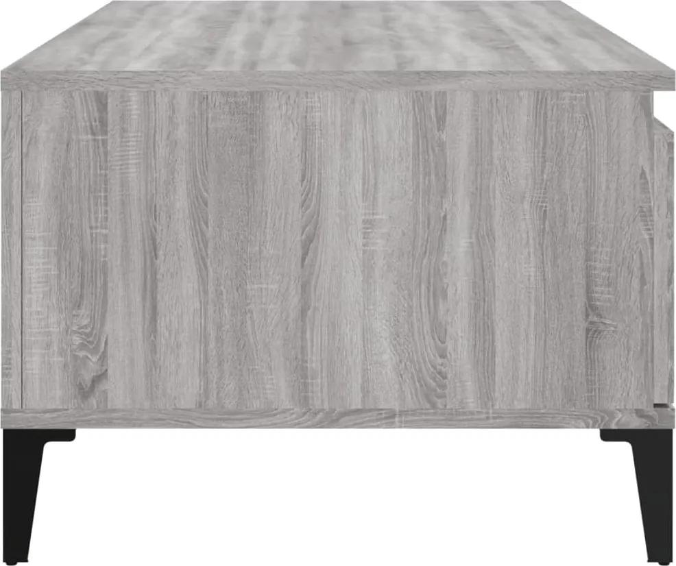 vidaXL Konferenční stolek 90 x 50 x 36,5 cm kompozitní dřevo [821122] Barva: dub sonoma
