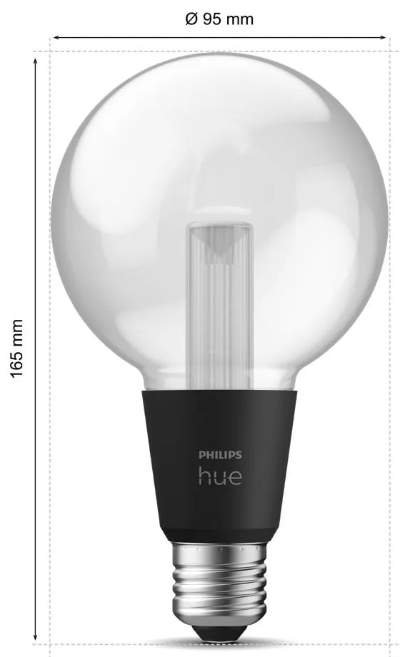 Smart žárovka E27, 7 W LG – Philips Hue