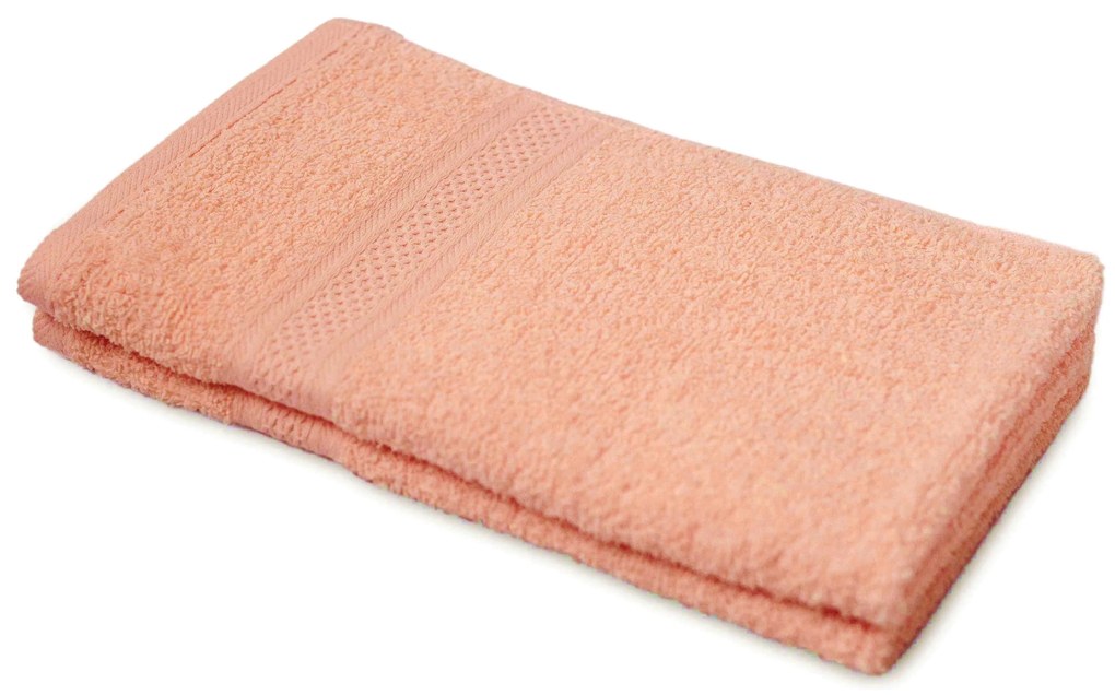 Dětský ručník BAMBI světle lososový 30x50 cm