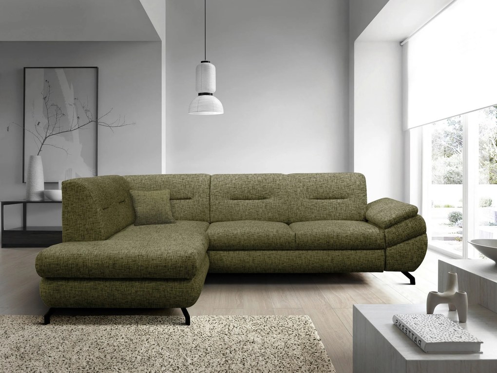 XXXLutz ROHOVÁ SEDAČKA, textil, zelená MID.YOU - Sedací soupravy - 001574006905