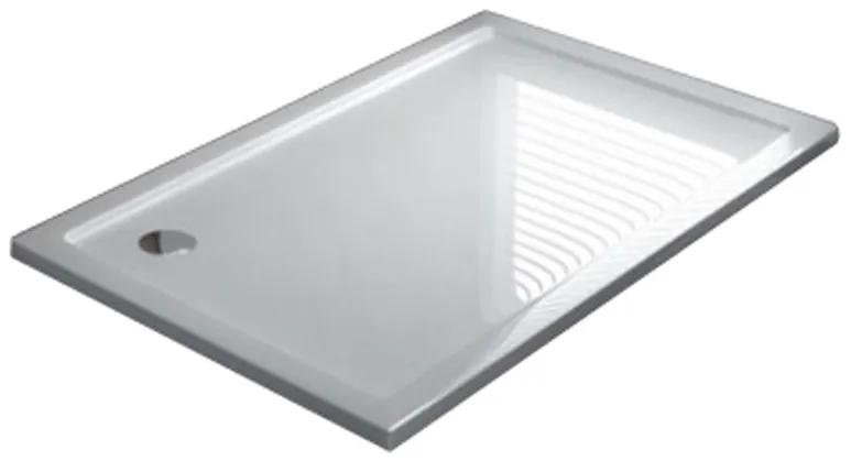 Vanička sprchová akrylátová Porta 80 x 100 - Profil: pravý