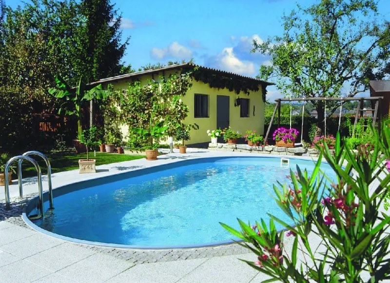 Bazén Planet Pool Exclusiv WHITE/Blue - samotný bazén 600x320x150 cm - Planet Pool
