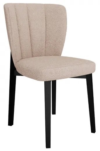 Moderní čalouněná židle ST106, Barva:: Baloo 2085, Barva: černá