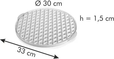 TESCOMA Vykrajovací forma mřížková DELÍCIA ø 30 cm