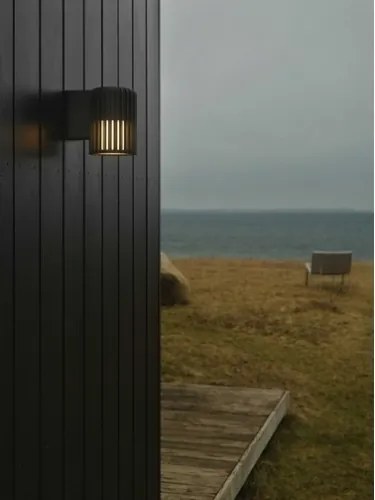 Venkovní nástěnné svítidlo NORDLUX Aludra 16 Seaside IP54 E27 1x15W antracit 2118011250