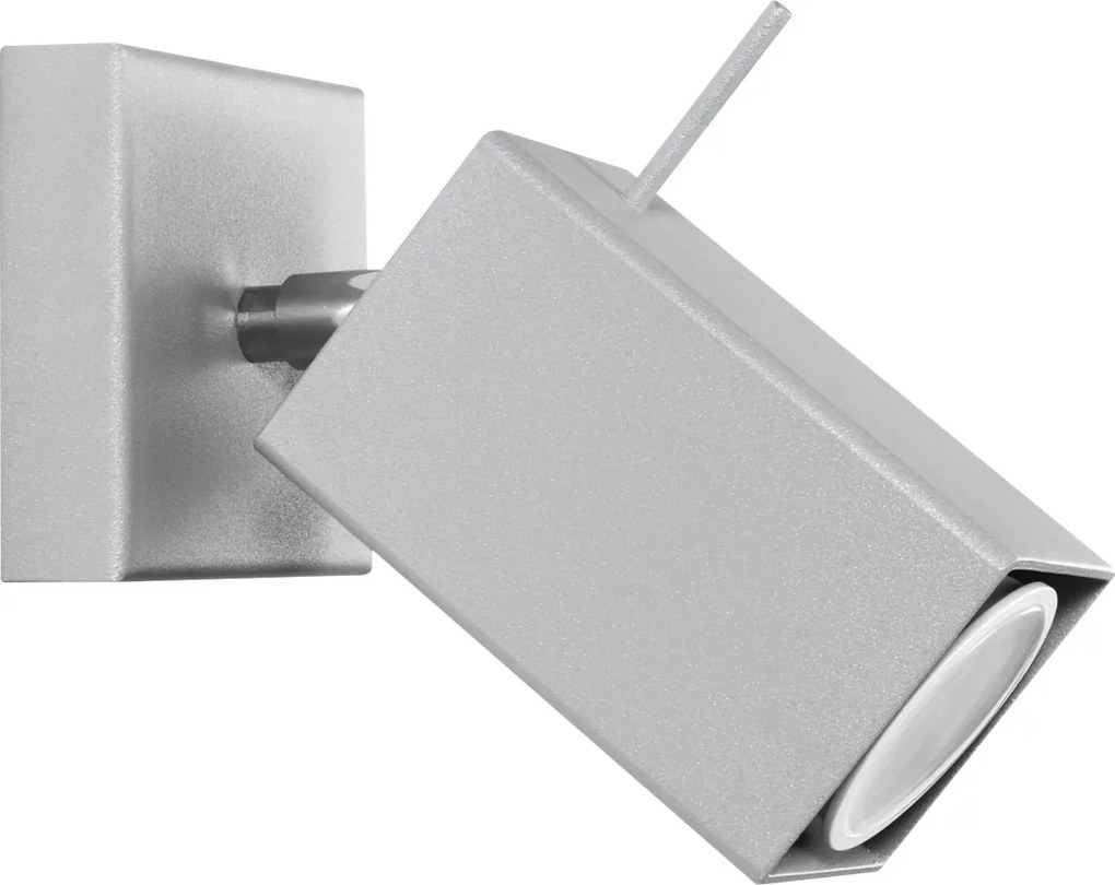 Sollux Lighting Nástěnné svítidlo MERIDA 1 šedé