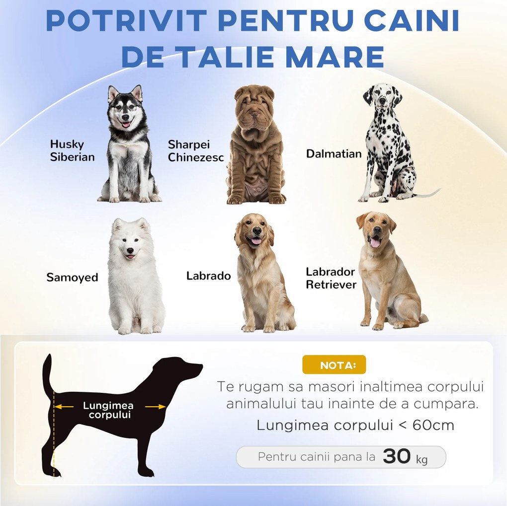Pohovka pro psy PawHut Pohodlná pohovka s polštářem pro velké psy, zvýšená konstrukce s dřevěnými nohami, zelená 98x67x25cm | Aosom.de