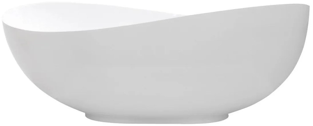 BESCO Volně stojící vana SIYA bílá Barva sifonu - Zlatá, Rozměr vany - 171,5 × 101 cm - VANSIYA170WZ