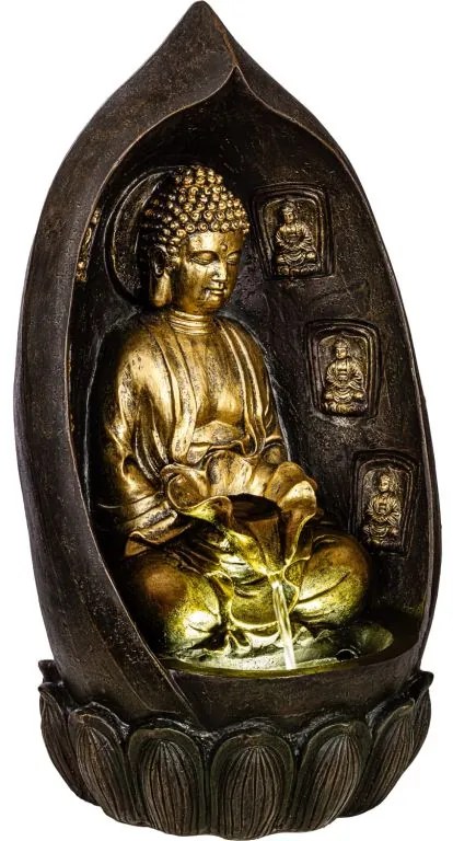 Stilista 90088 STILISTA Zahradní fontána Buddha, 35 x 29 x 64 cm