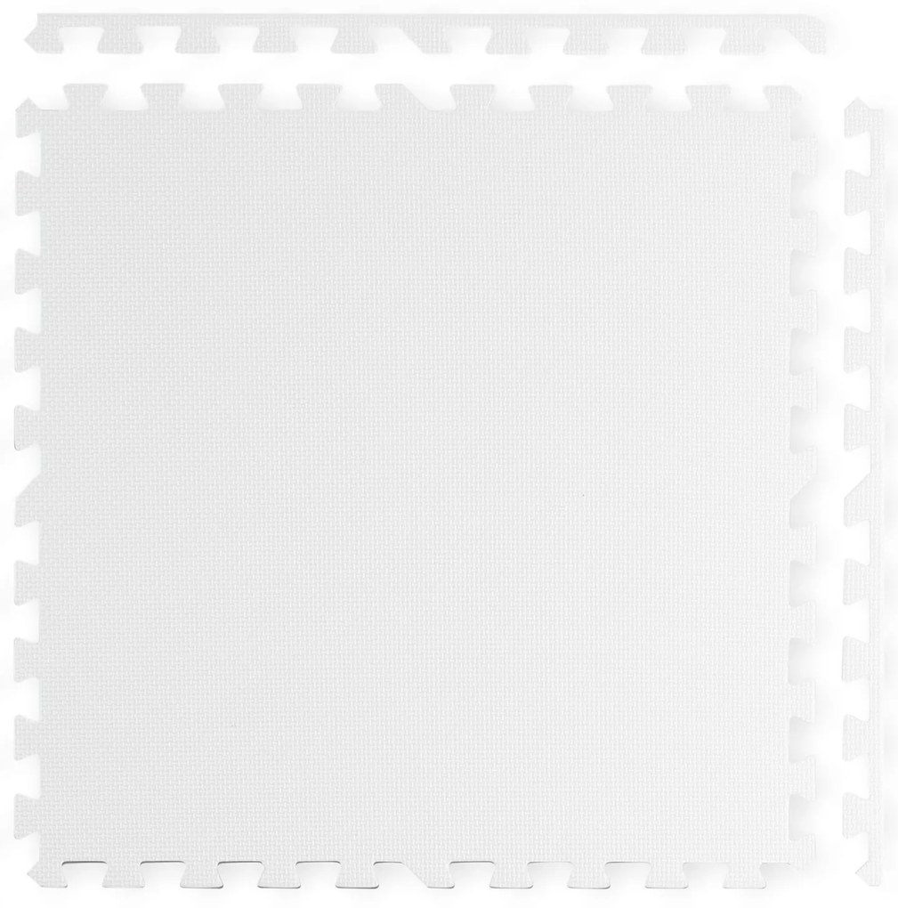Ricokids velká pěnová puzzle podložka 60x60 cm 4 ks modrá a bílá pro děti