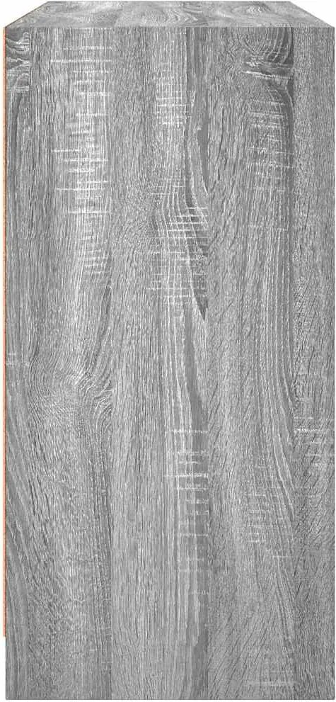 Příborník šedý sonoma 102 x 37 x 75,5 cm kompozitní dřevo 3295876