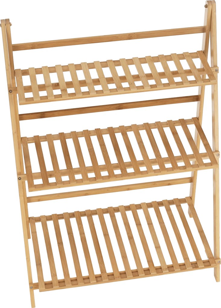 Skládací regál, bambus, Nepel TYP 1 + dárek