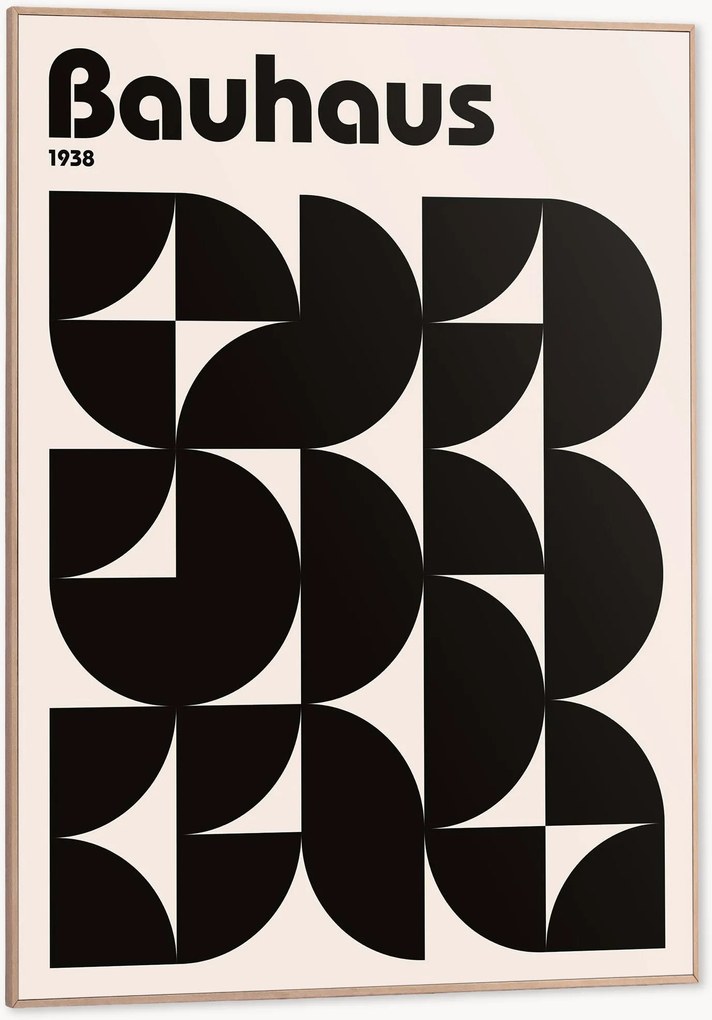Zarámovaný digitální tisk Bauhaus