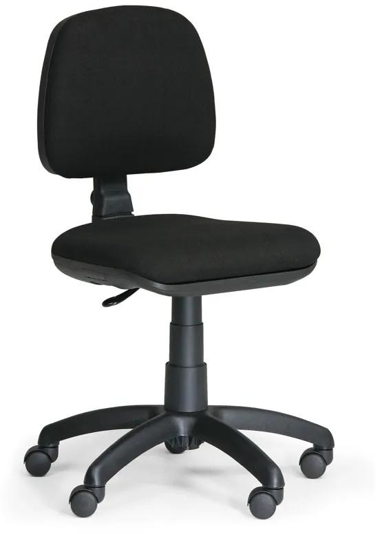 Pracovní židle Milano bez područek, černá