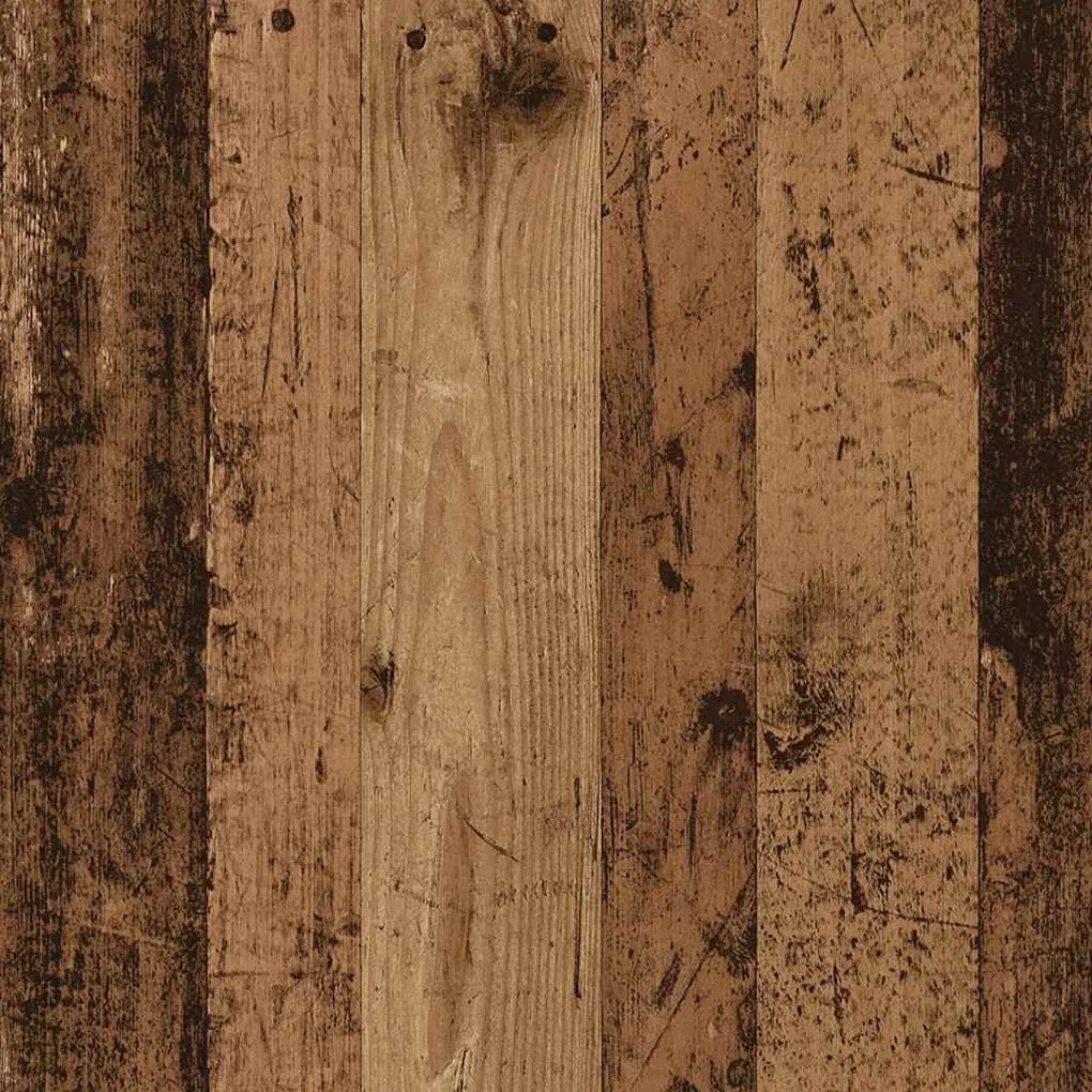 Botník old wood 80x25x61,5 kompozitní dřevo