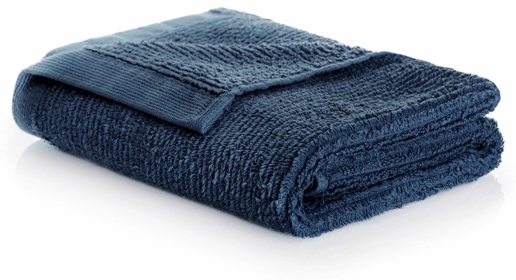 Froté ručník Sorema Ribbon 550 gsm Dark Denim (tmavá modrá)