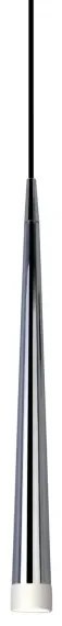Minimalistické svítidlo Stylo 1 chrom