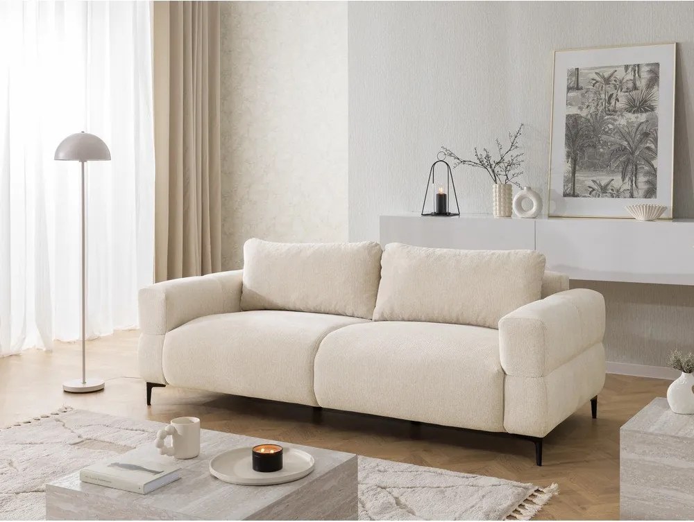 Krémová pohovka 217 cm Helio – Ropez